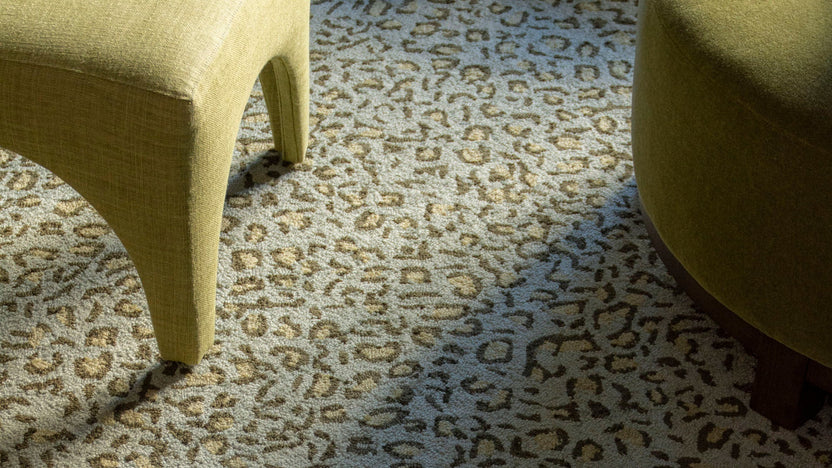 Panthera Spotted Leopard Hand-Looped Designer Area Rug – Kevin Francis ...