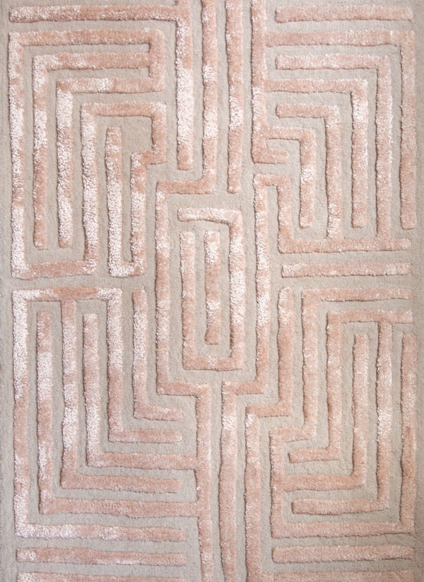 Knossos Hand-Tufted Maze Luxury Floor Rug - Order Now | Kevin Francis Design